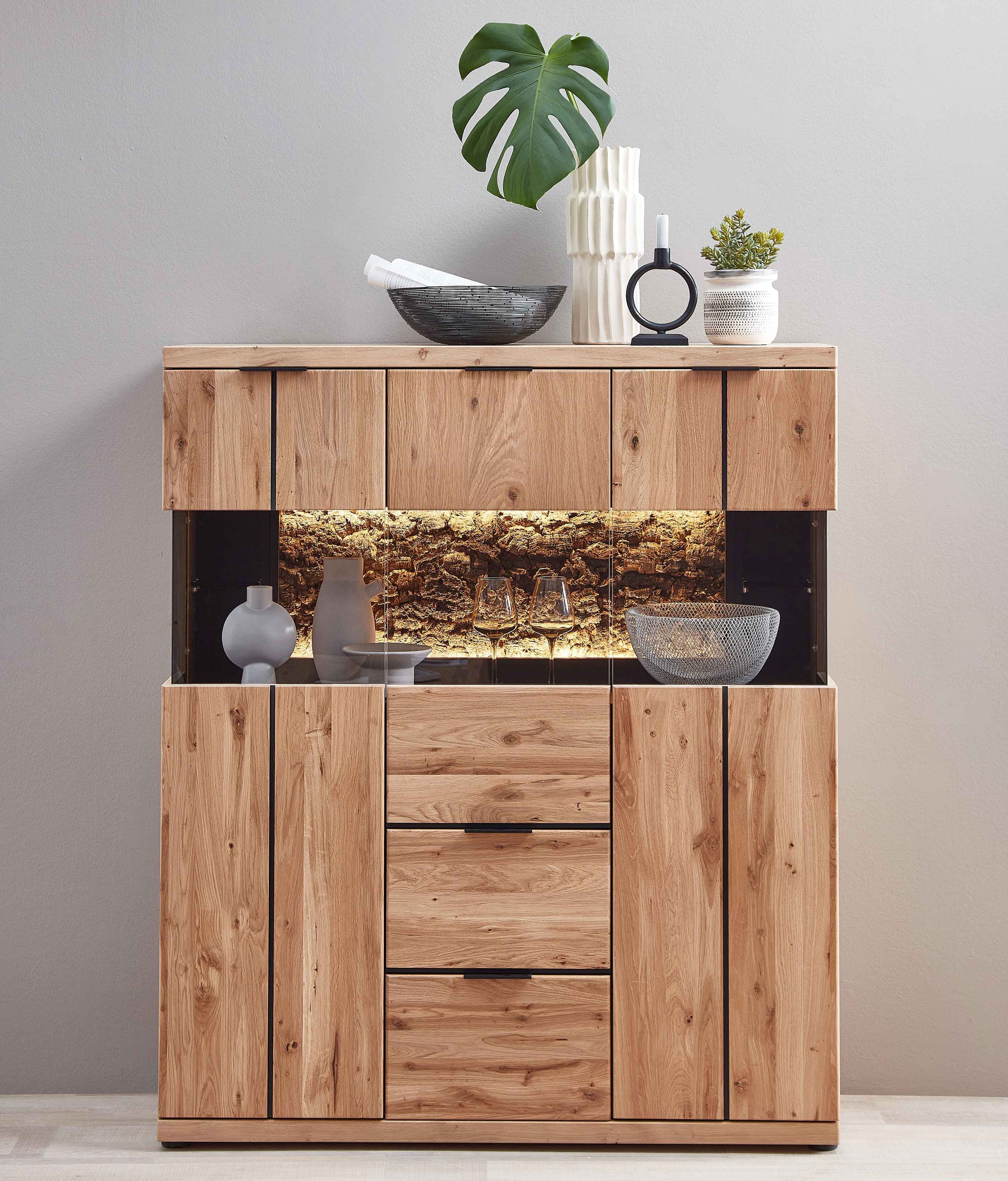 Donna Highboard wildeiche | Möbelmeile24